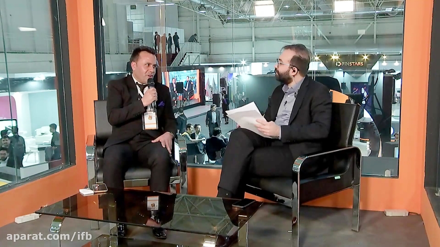گفت‌و‌گوی با بیمه با ‏IFB TV‏ در مورد فروش آنلاین بیمه