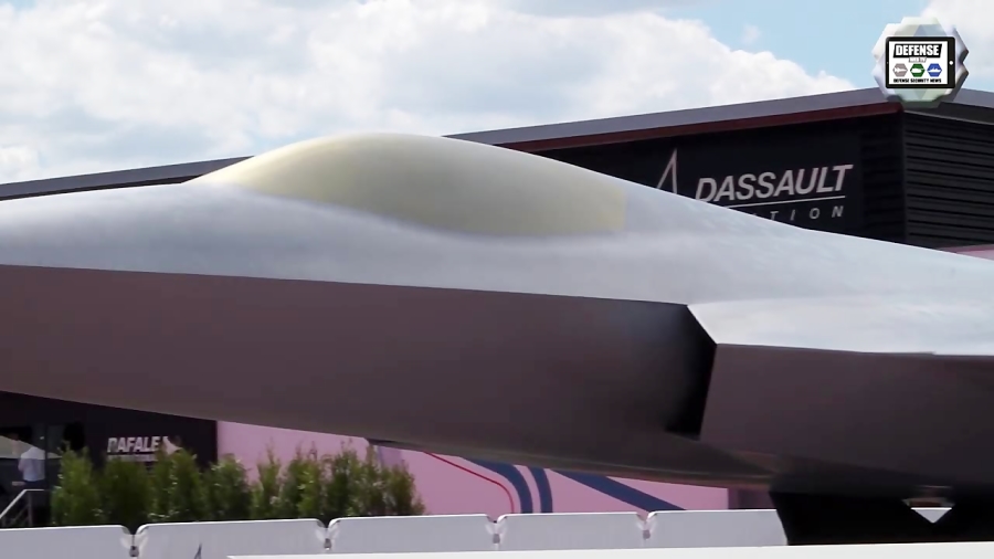 SCAF Dassault new generation fighter jet unveiled Paris Air Show 2019