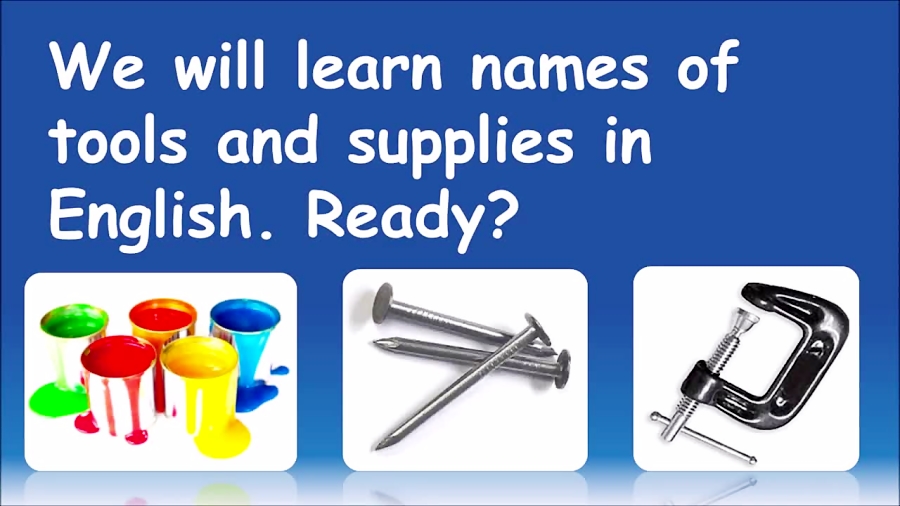 LEARN ENGLISH in 5 minutes: tools, construction, work, job