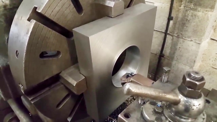 Making a 13.25" 336mm TREPANNING TOOL to cut through 20" long steel bar.