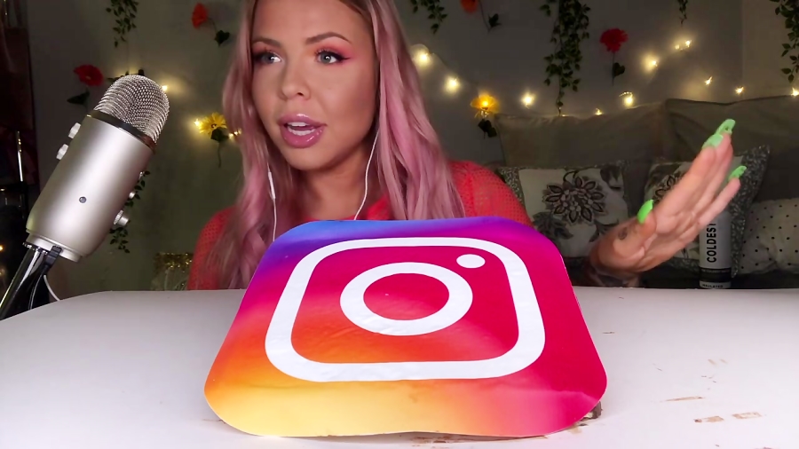 ASMR EDIBLE INSTAGRAM APP EATING SHOW MUKBANG ASMR