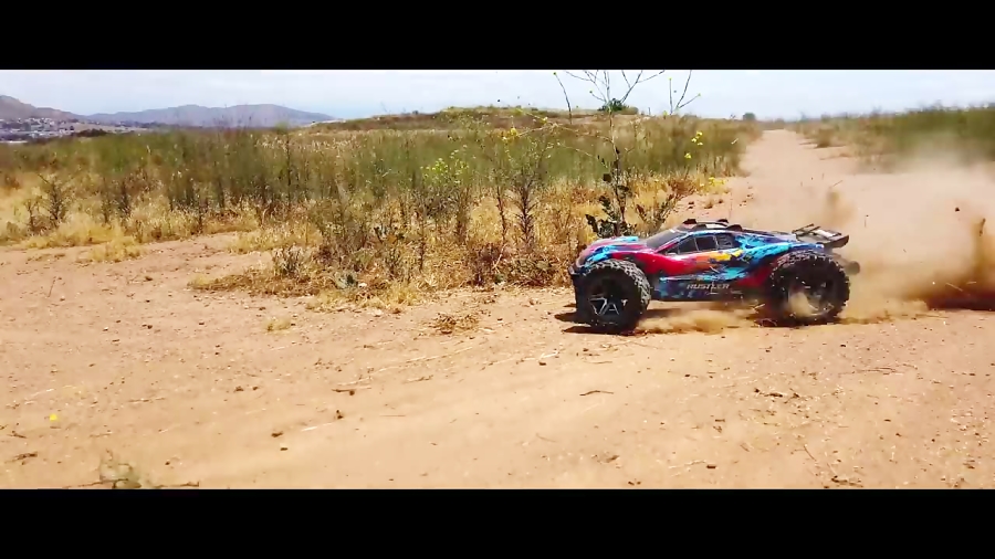 High-Speed Desert Descent | Traxxas Rustler 4X4 VXL