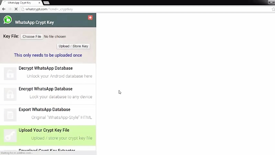 How To Read Your WhatsApp Crypt6 to Crypt12 Database File On Your PC ...