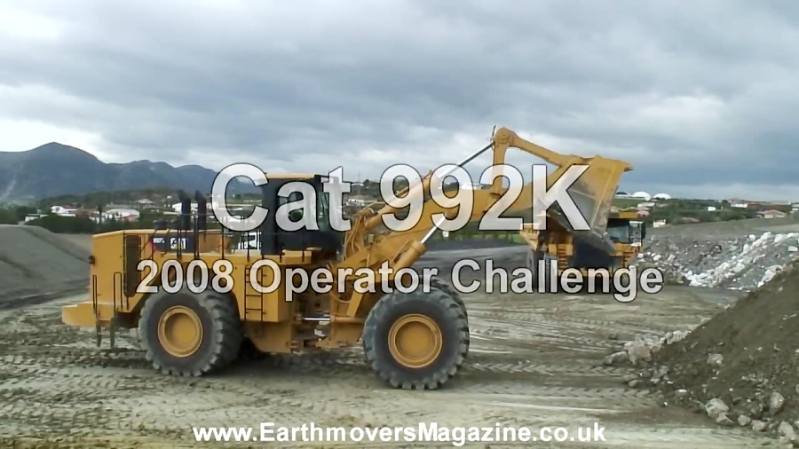 MASSIVE Cat 992K wheel loader test