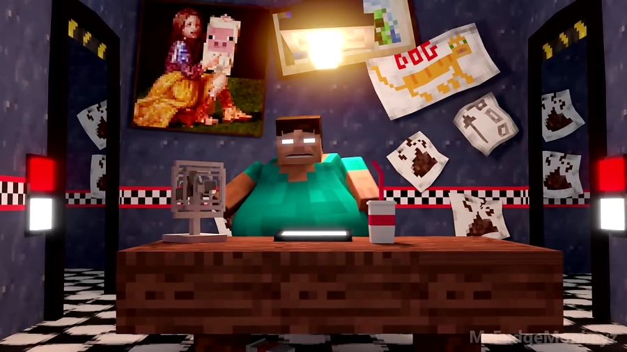 Five Nights at Freddy's (FNAF) - Minecraft Animation (Chica more!)