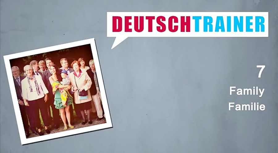 Deutschtrainer: Family | German for beginners (A1/A2)