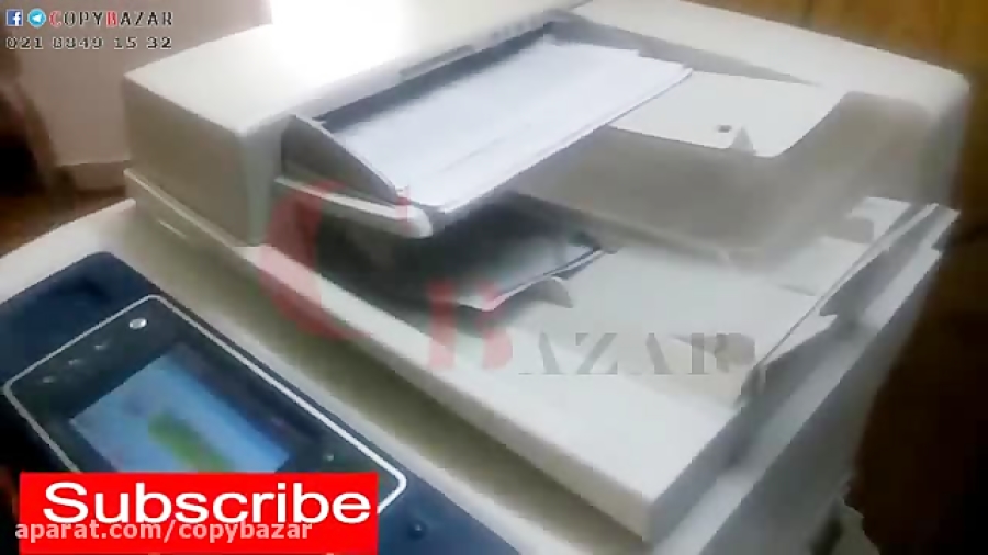 بررسی سرعت دستگاه زیراکس 5875