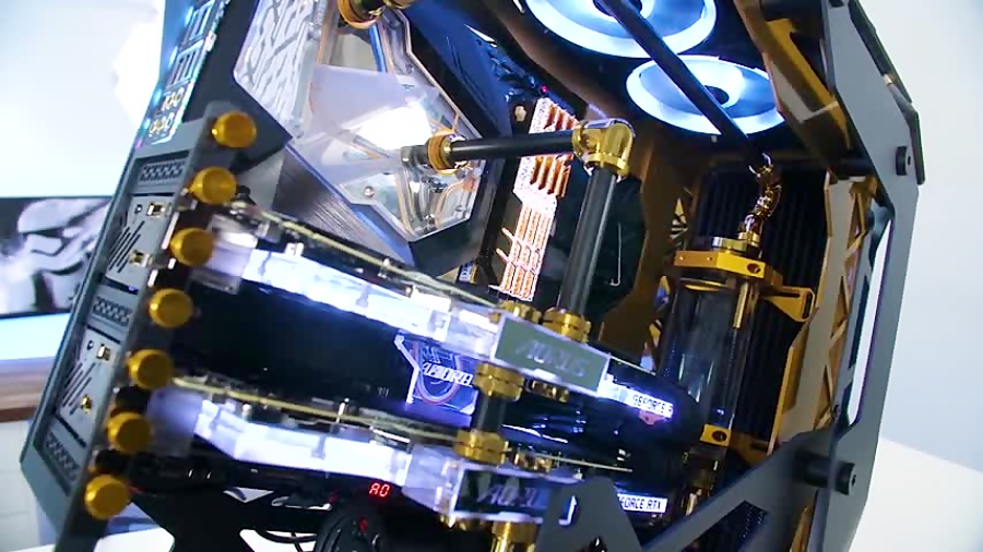 Ultimate High End Water Cooled Gaming EDITING PC Build