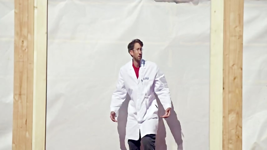 Running Through Glass in Slow Motion