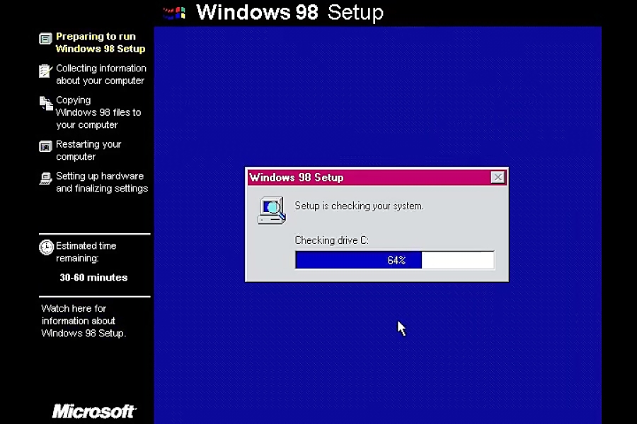 Upgrading from Windows 1.01 to 8 in 4 minutes! [Short Version]