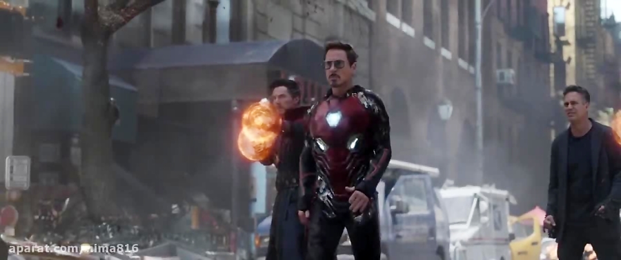 فیلم سینمایی انتقام جویان Avengers جنگ ابدیت دوبله فارسی پارت8