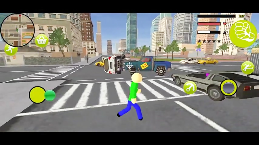 Baldi Gang Stickman Rope Hero Gangstar Crime - Gameplay Trailer ...