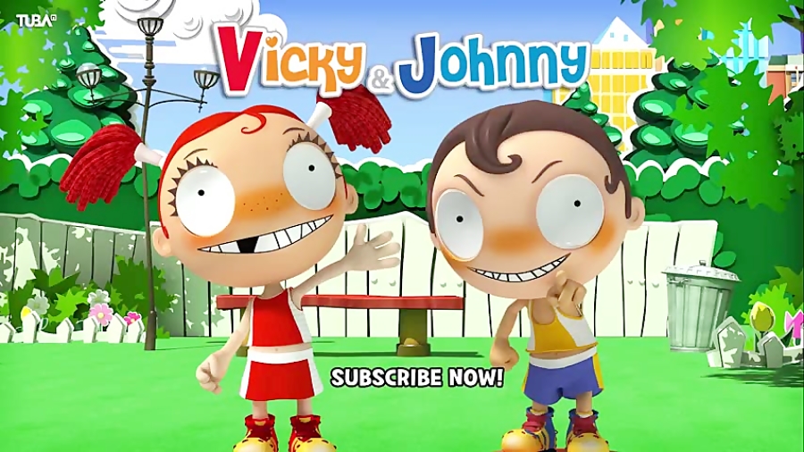 انیمیشن طنز ویکی و جانی - اپیزود 96 - Vicky Johnny - CHRISTMAS TREE