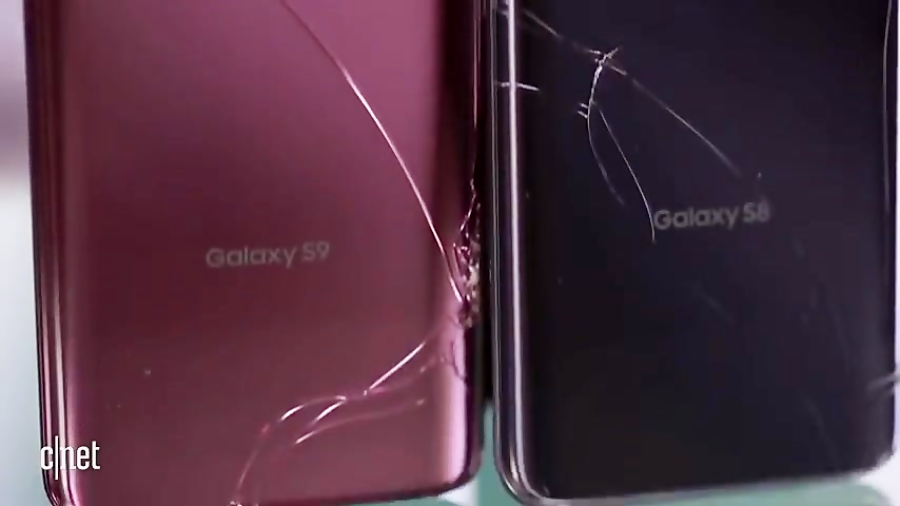 Galaxy S10 Plus ceramic vs. glass drop test