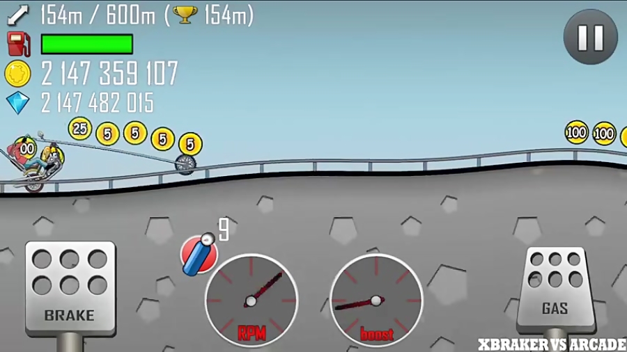 Hill Climb Racing - New Chopper Bike Update - Android GamePlay FHD for Kids