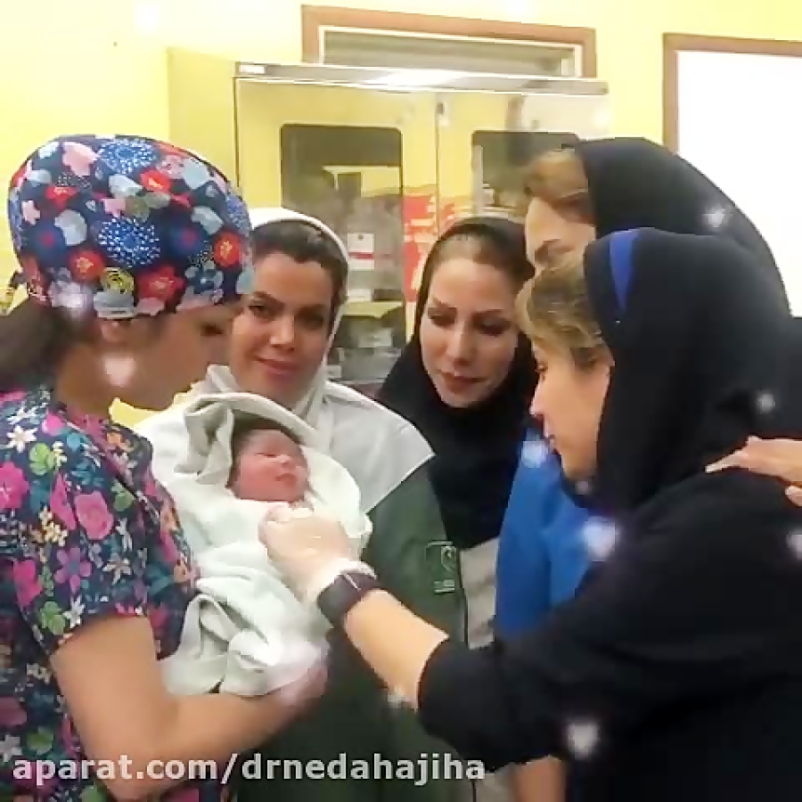 فیلم زایمان طبیعی