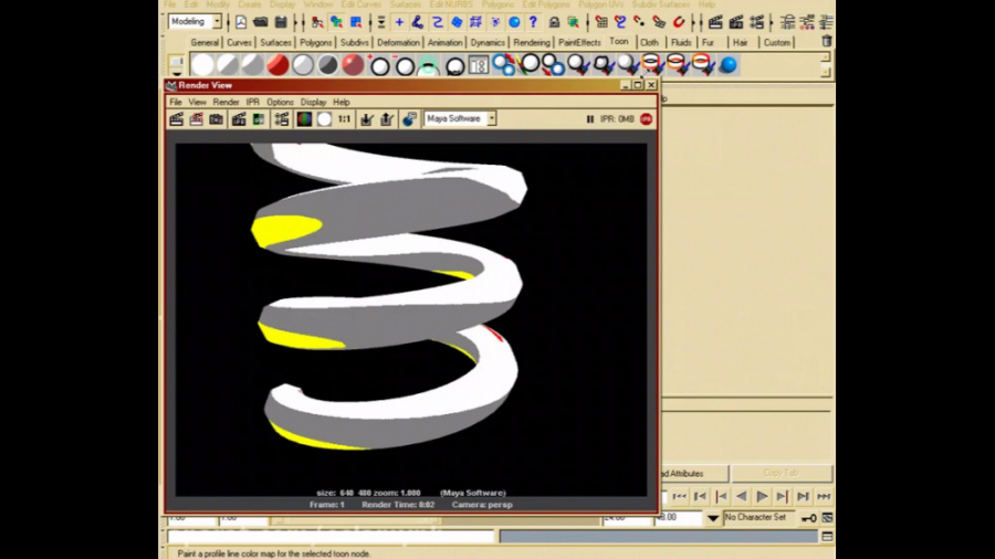 03 DT Maya Toon Render