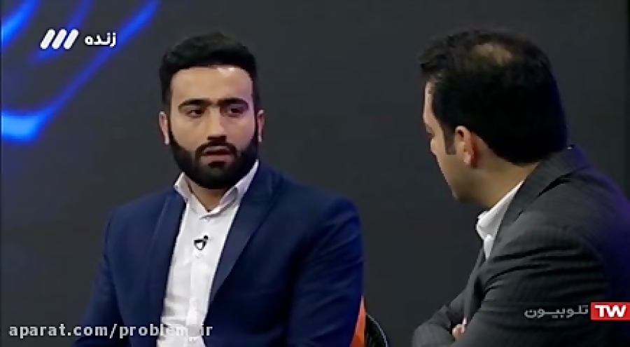 پرابلم در برنامه شب آفتابی شبکه سوم سیما