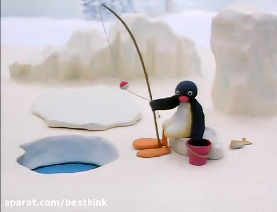پینگو قسمت 4 - Pingu Goes Fishing