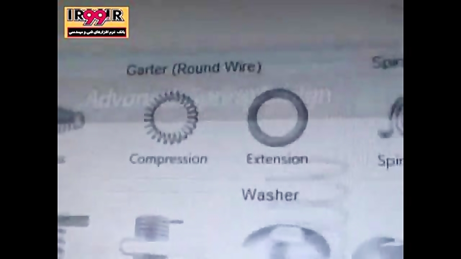 طراحی و محاسبات فنر با advanced spring design