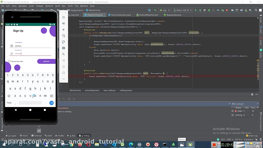Learn Android Shop Project - Part 1 - Lesson11