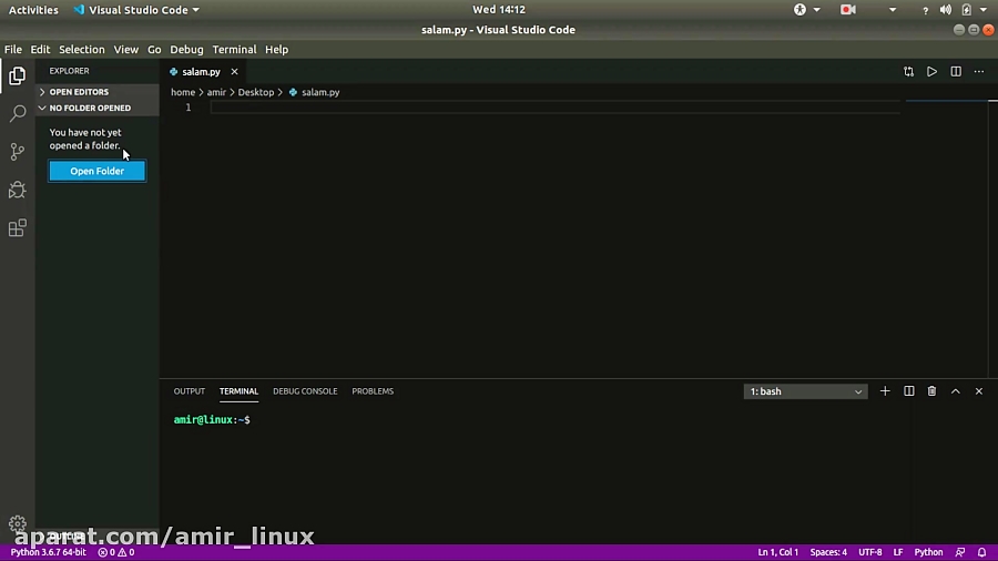 آموزش پایتون ۱-مقدمه و متغیر ها