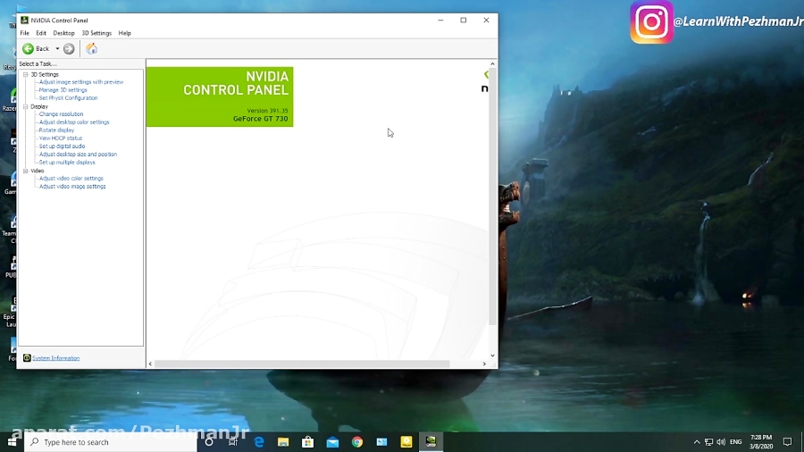 بهترین تنظیمات برای کارت گرافیک های انویدیا Nvidia