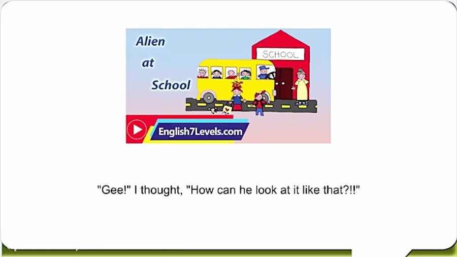 Alien at School