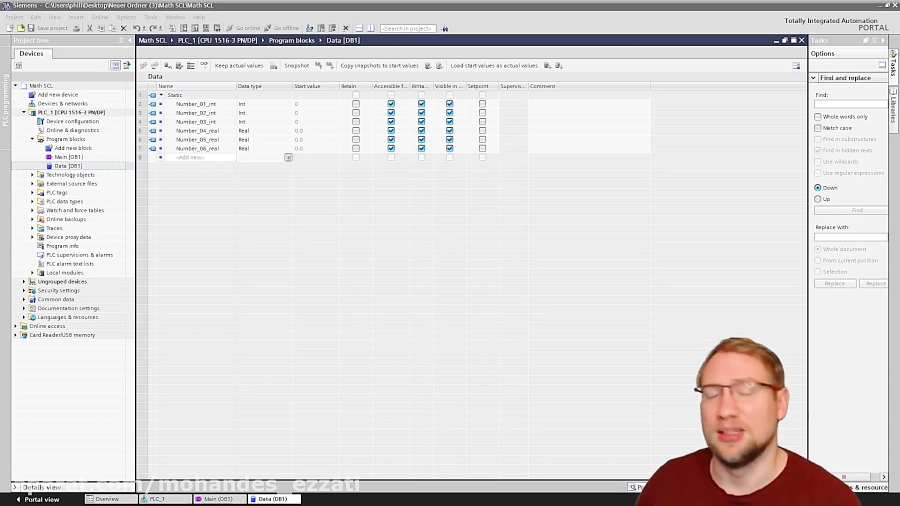 TIA Portal- Basic Mathematics in SCL (Structured Control Language)!