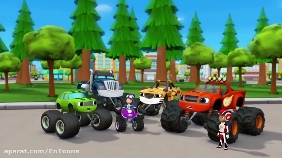 Blaze and the Monster Machines - Fired Up!.EnToons