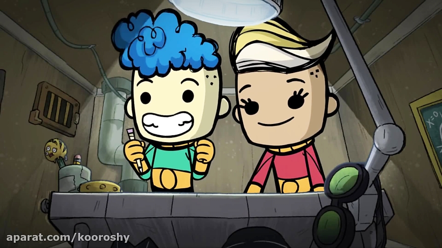انیمیشن کوتاه بازی Oxygen Not Included [Animated Short] - Space ...