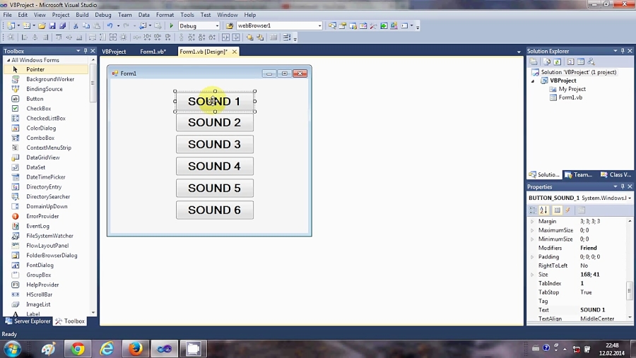 VB.NET Tutorial 26 :How to Play System Sounds in Visual Basic (VB.NET)