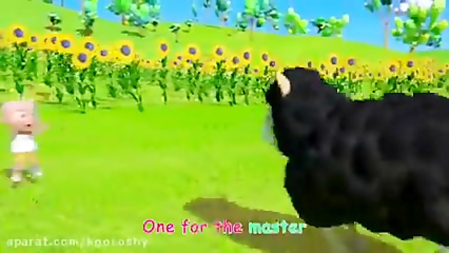 انیمیشن آموزش زبان کودکان کوکوملون Baa Baa Black Sheep _ CoComelon ...