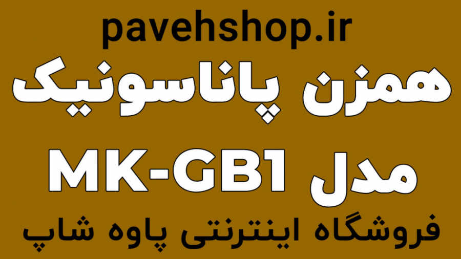 همزن پاناسونیک مدل MK-GB1