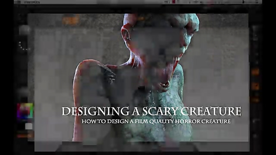 CGcircuit - Designing a Scary Creature 1