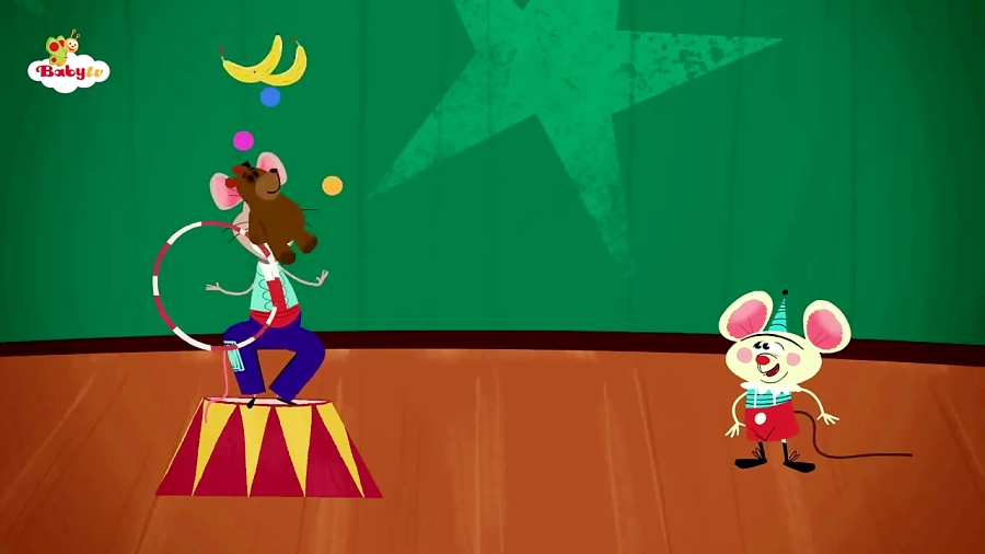 کارتون کودکانه کوتاه -The Circus Comes to Town Daily on BabyTV