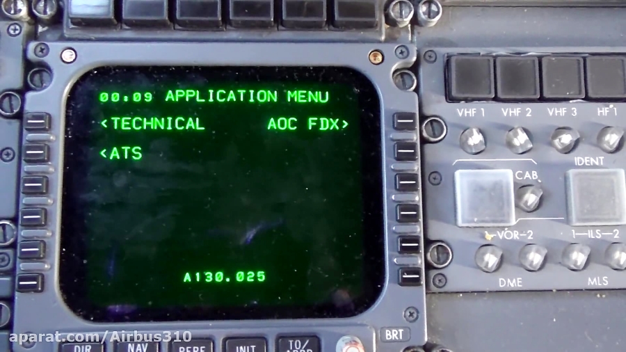 ACARS - Initialization Lock Out AIRBUS A310