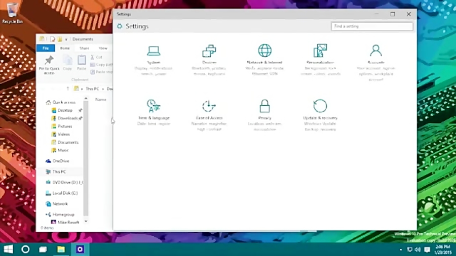 Windows 10 Demo (Technical Preview and ...)