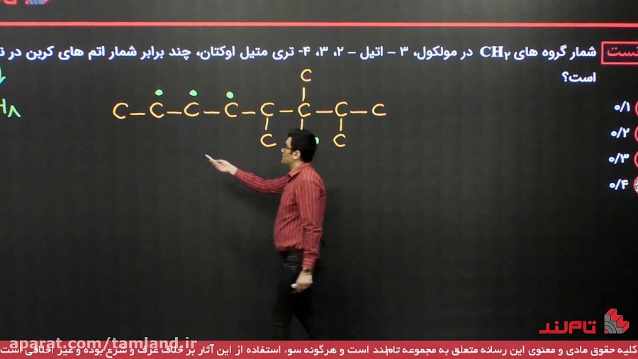 خلاصه‌ای از کلاس‌های نکته و تست نیترو تام‌لند روز سه‌شنبه ۱۳ خرداد