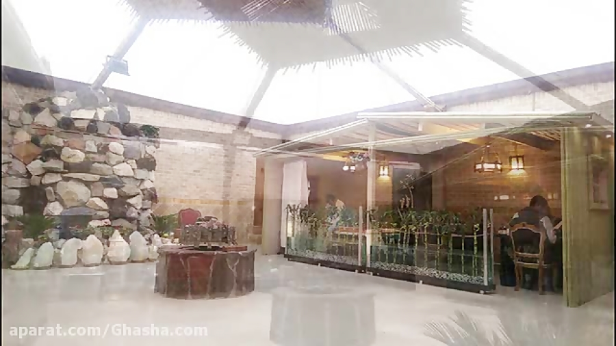 سقف پارچه ای کافه رستوران-سایبان چادری فست فود-سایبان چادری فود کورت