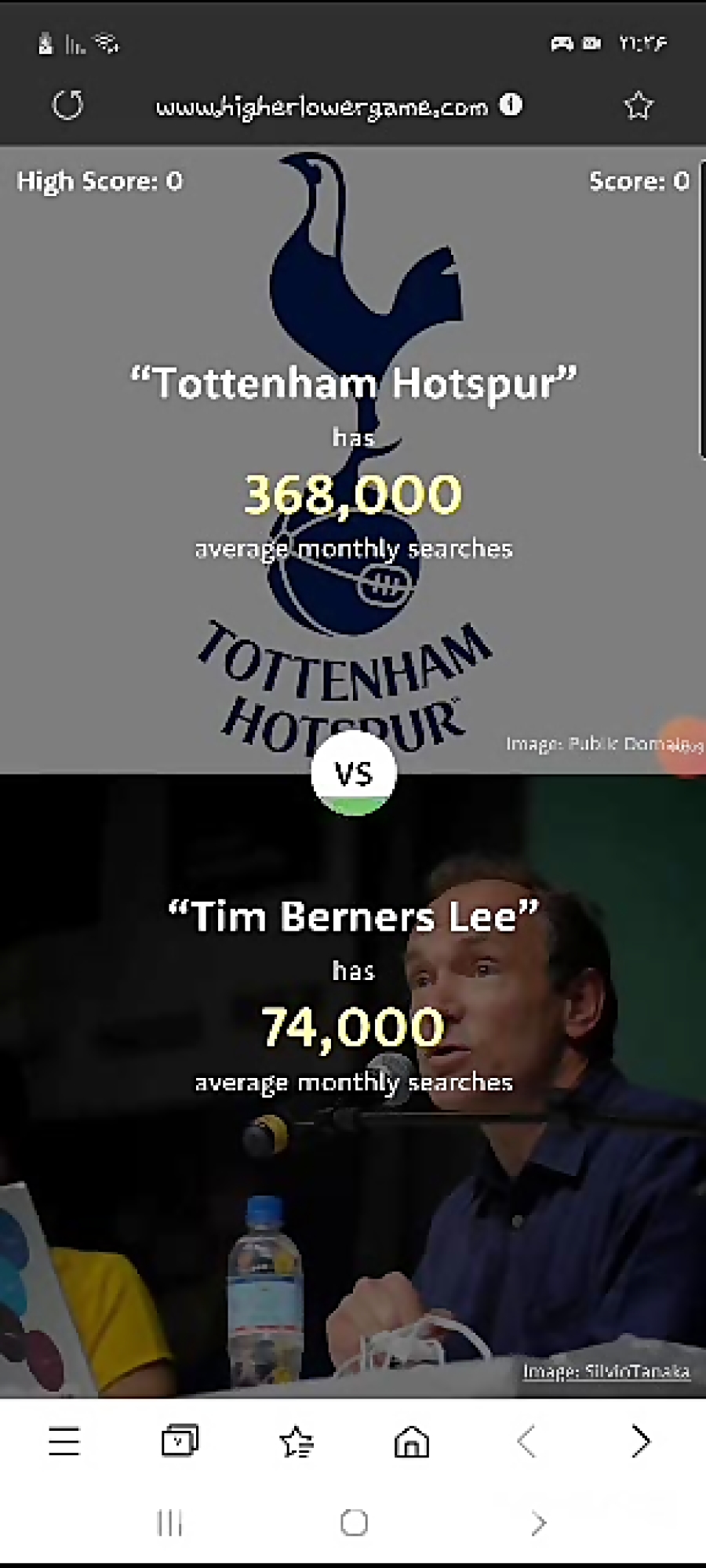 Higher or lower game |سایت جالب higher or lower game