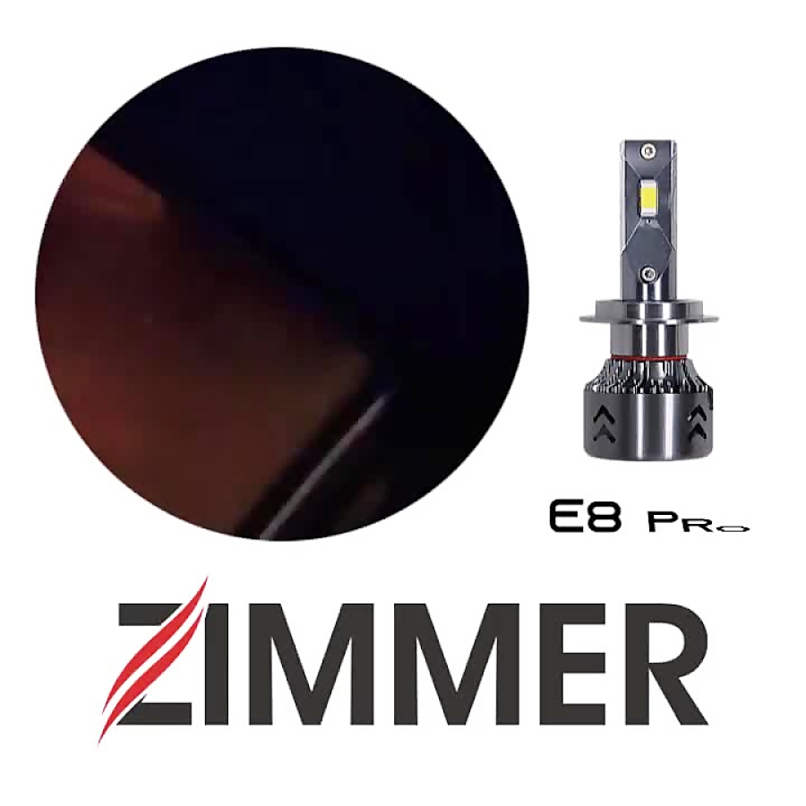 تست هدلایت E8PRO توی هوای بارانی