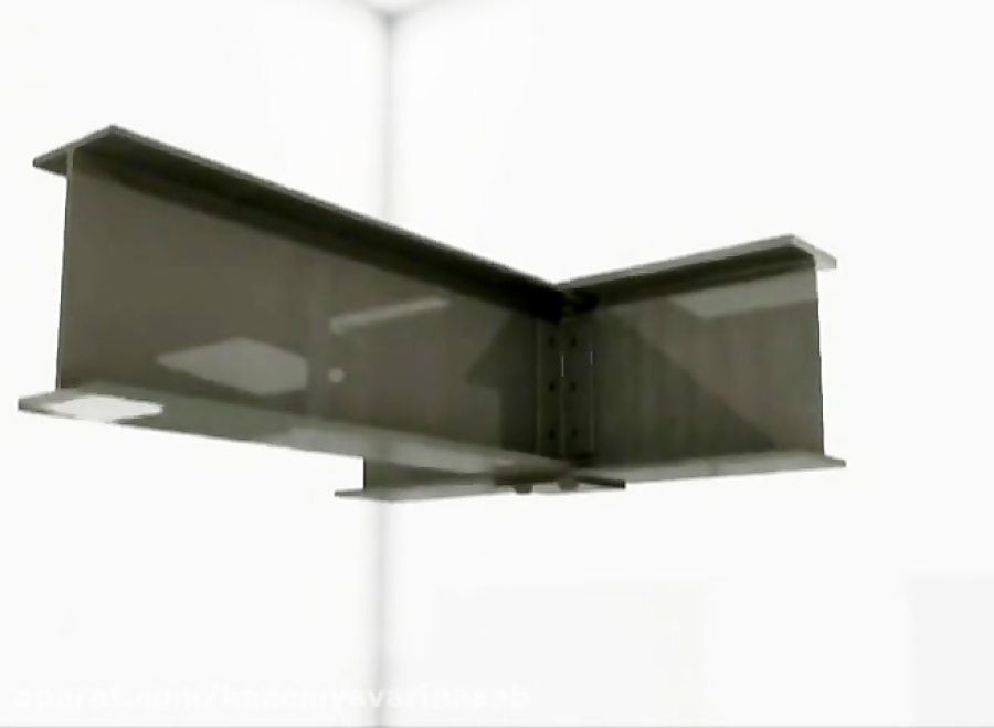 انیمیشن اتصالات فولادی