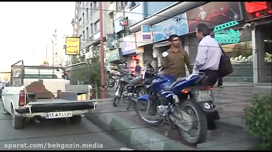 دوربین مخفی سرقت موتور-دوربین مخفی خنده دار موتور سیکلت