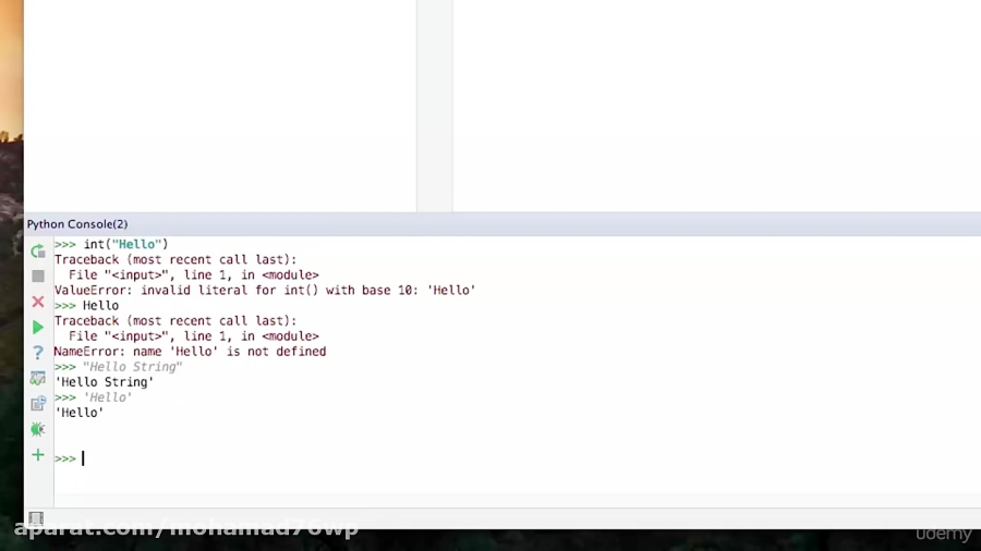2-2. Basic types - strings