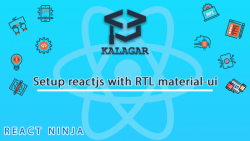 راه اندازی پروژه reactjs همراه با RTL material-ui - (قسمت 2 - آموزش React.js )