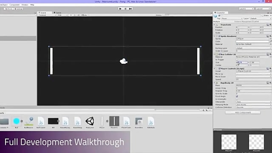 Brackeys - How to make a 2D Game - Unity 4.3 Course
