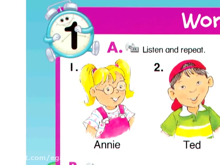 Magic Time Unit 1 WORD TIME Page 6