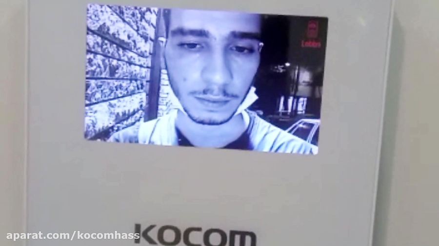 نصب آیفون تصویری کوکوم 4 مدلkcv-436