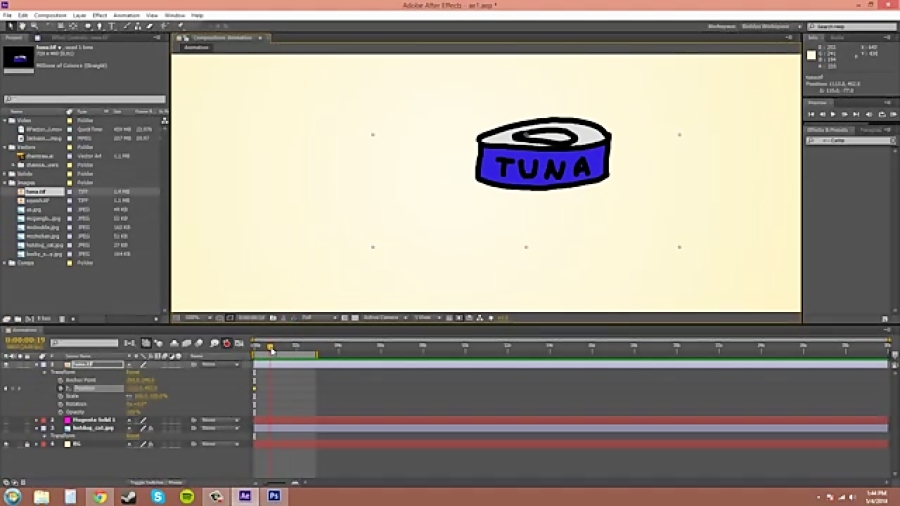 Auto Keyframe in after effects